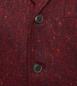 Teba classique en laine rouge – CIFONELLI