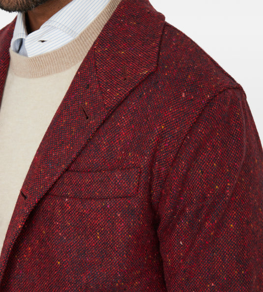 Teba classique en laine rouge – CIFONELLI